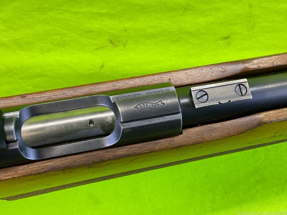 Walther KK MS Silhouette GX Match Target 22 LR Olympic Single Shot Bolt ...