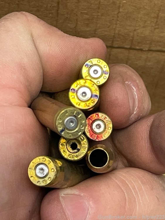 .223 Lake City brass 2011 production once fired. * ABSOLUTE AUCTION ...