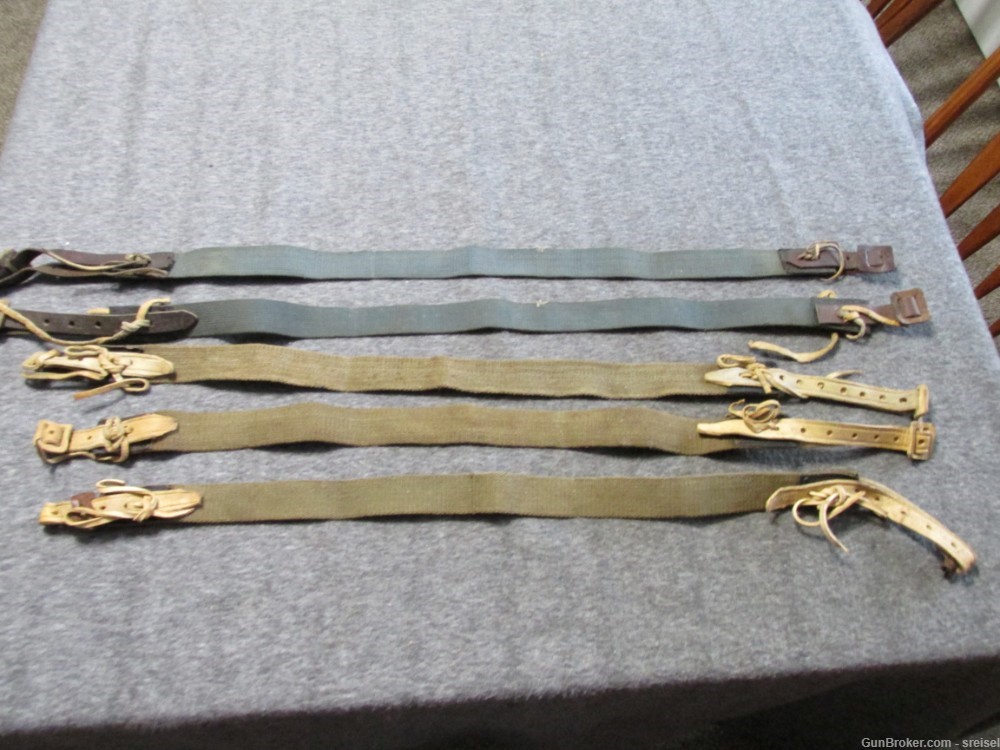 5-WWII ERA SOVIET SUBMACHINEGUN SLINGS-PPSH AND PPS 43 TYPES - Holsters ...