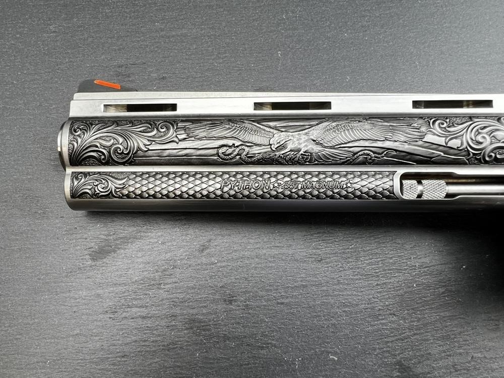 FACTORY 2ND - Colt Python 2020 ENGRAVED Royal Patriot AAA by Altamont 6 ...