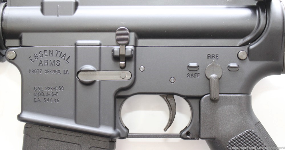 Essential Arms J-15-F 16" 1:9 Barrel 5.56 NATO AR-15 Semi Auto Black Rifle - Semi Auto Rifles at ...