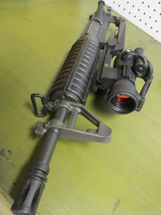 MILITARY GEN 2 AIMPOINT COMP GOOSENECK CARRY HANDLE MOUNT COLT M16A1 A2 ...