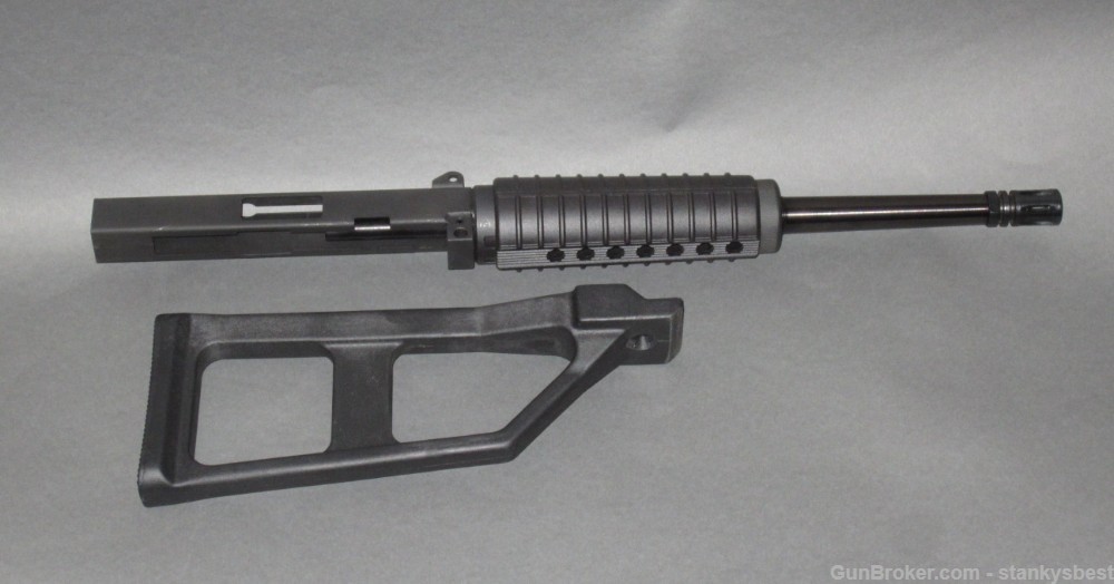 MAC style carbine upper 9mm + Cobray stock - Other Gun Accessories ...