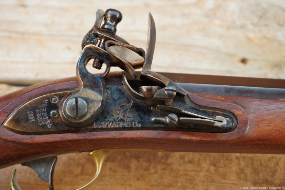 Harpers Ferry 1803 Flint Lock black powder rifle Navy Arms EXCELLENT ...