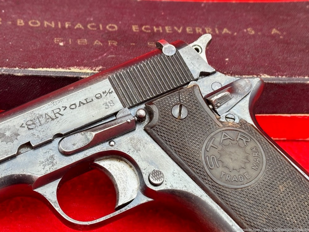 Star Model 1922 (Version A) Commercial 9mm Largo / .38 ACP *ORIGINAL ...