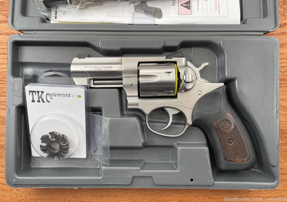 Ruger GP100 3" STAINLESS 10MM Auto Full Lug BIG BORE Boxed Complete 10 ...