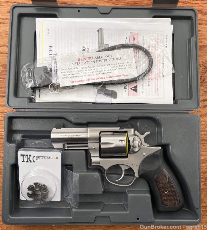 Ruger GP100 3" STAINLESS 10MM Auto Full Lug BIG BORE Boxed Complete 10 ...