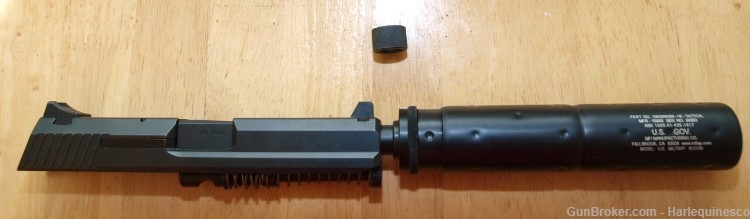 NEW ! HK HECKLER & KOCH USP 45 TACTICAL SLIDE, BARREL, NIGHT SIGHTS ...