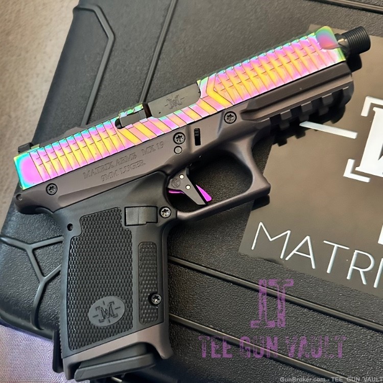 MATRIX ARMS MX19 PURPLE ENIGMA 9MM THREADED BARREL GLOCK 19 - Semi Auto ...
