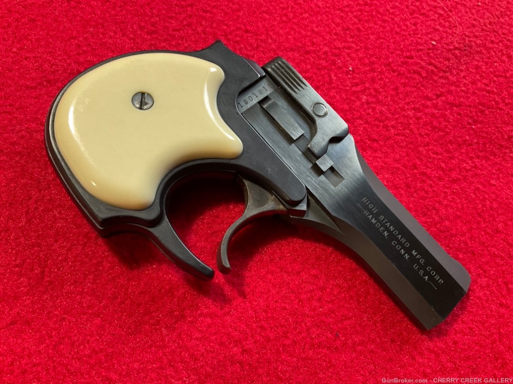 Vintage HI standard derringer 22 ou pistol 22lr high box manual d100 ...