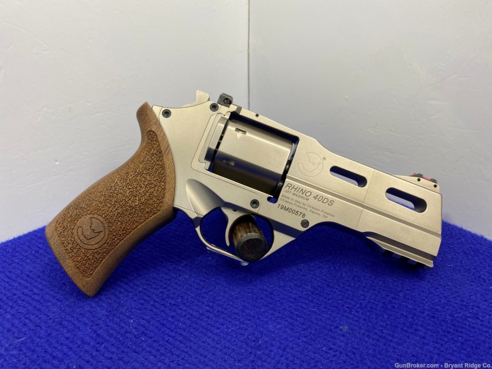 Chiappa Firearms Rhino 40DS .357 Magnum 4" Chrome *UNIQUE-POPULAR ...