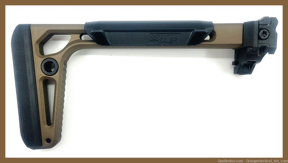 Sig Sauer Minimalist Plus Folding Stock LT Spear MPX MCX Coyote Tan ...