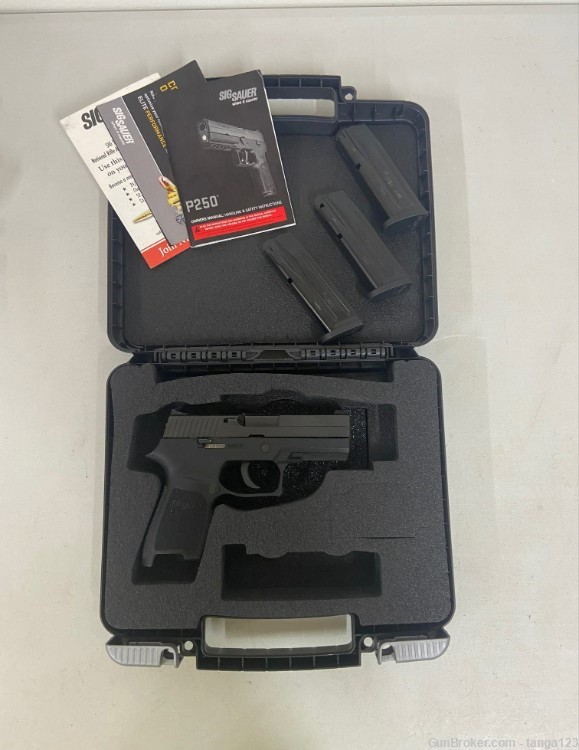 Sig Sauer P250c P 250 Compact - Semi Auto Pistols at GunBroker.com ...