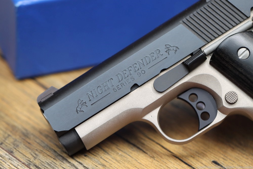 Unfired Talo Exclusive Colt Night Defender .45 ACP Semi-Automatic ...