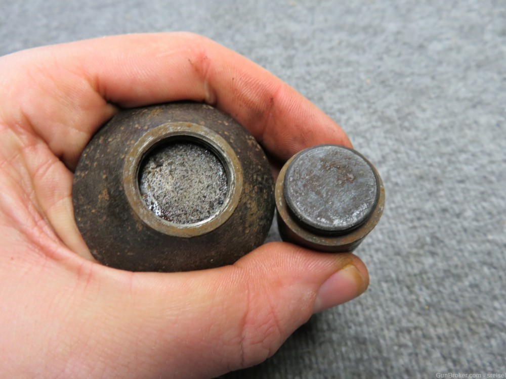 WWII JAPANESE TYPE 91 HAND GRENADE / KNEE MORTAR ROUND-ORIGINAL-SCARCE ...