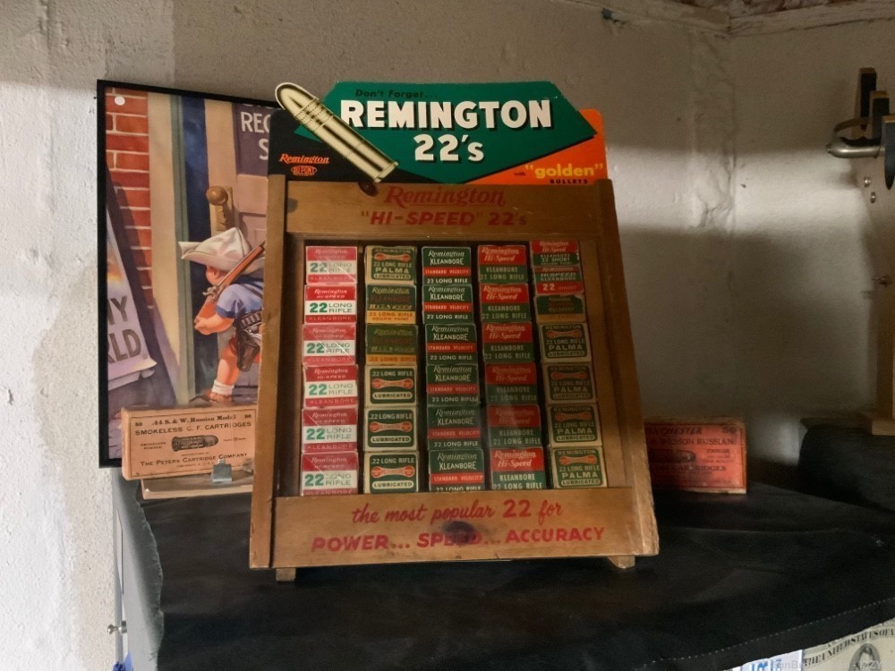 ULTRA RARE REMINGTON UMC DEPARTMENT STORE GUN SHOP 22 CARTRIDGE BOX ...