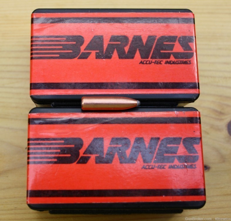 .228 Barnes bullets 100pcs sealed 90 grain 22 Hi-Power 22 Newton Last ...