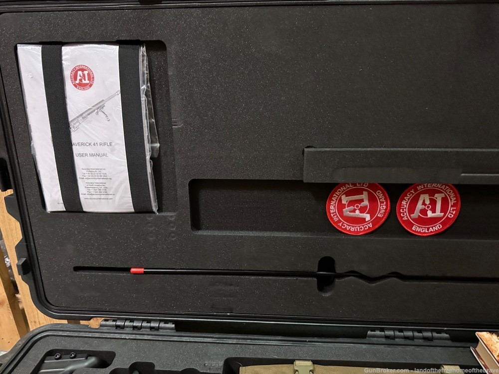 Accuracy International Maverick 41 Rifle Package 338 Lapua L115A4 ...
