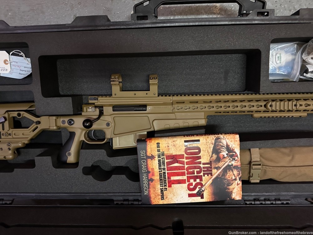 Accuracy International Maverick 41 Rifle Package 338 Lapua L115A4 ...