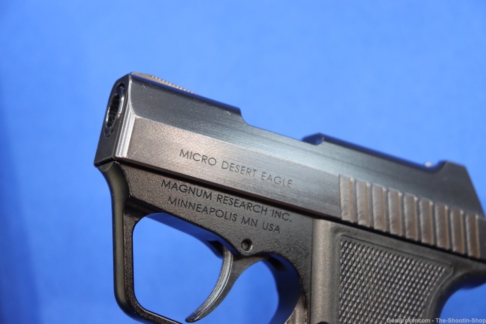 Magnum Research Micro Desert Eagle Pistol 380ACP BLUED SA w/ Box 6RD ...