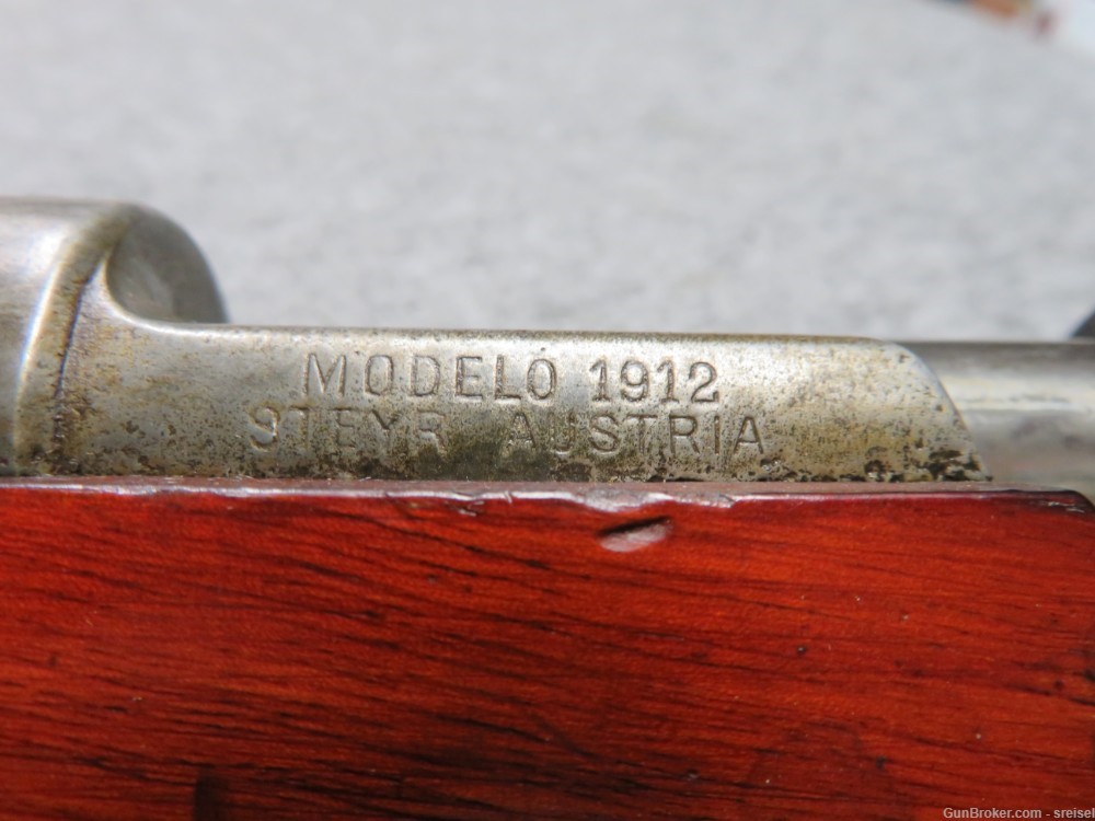 COLOMBIAN STEYR MODEL 1912 MAUSER LONG RIFLE-NICE CREST-HARD TO FIND ...