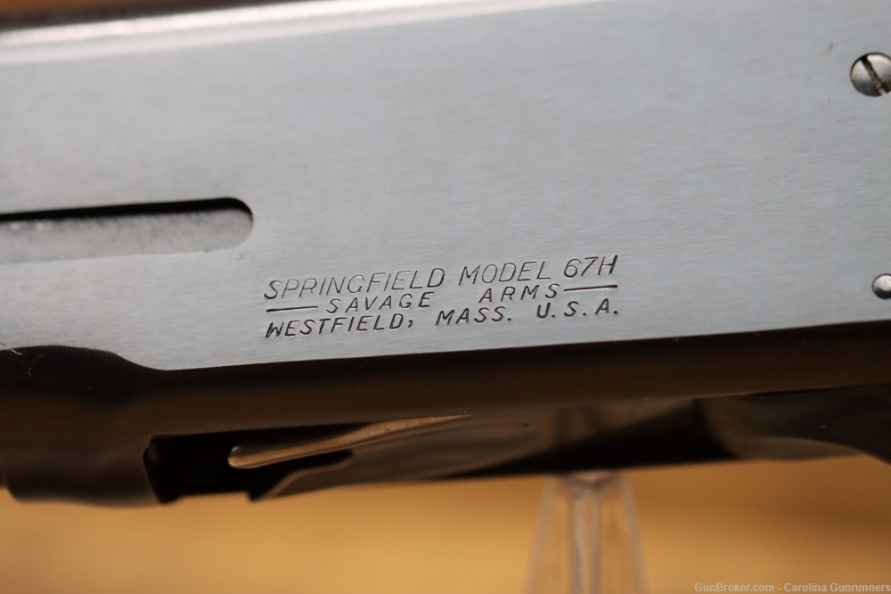 Vintage Springfield Savage Model 67H 12 Ga Pump Action Shotgun 28" BBL ...