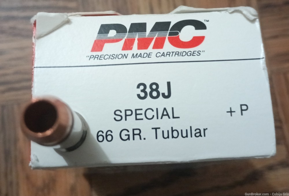 PMC Ultramag .38 Special +P 66gr THP solid copper tubular bullet ...