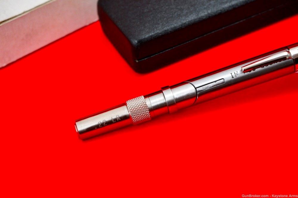 Scarce & Desired Stinger Pen Gun .22 LR Pistol w/ Original Case 100% ...