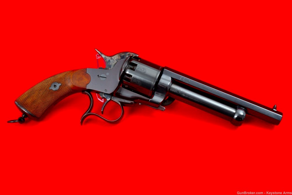 Awesome Pietta Lemat Army Cavalry Revolver 20 Gauge & .44 Cal $.01 NR ...