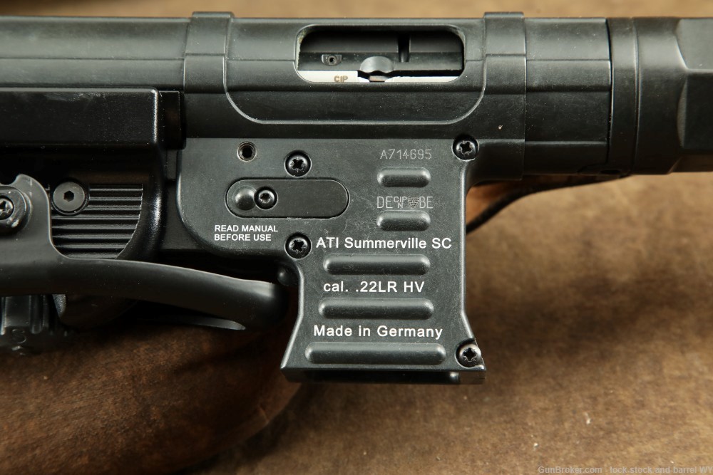 German GSG MP40 P 22LR Semi-Auto Rifle 16” w/ Barrel Shroud - Semi Auto ...