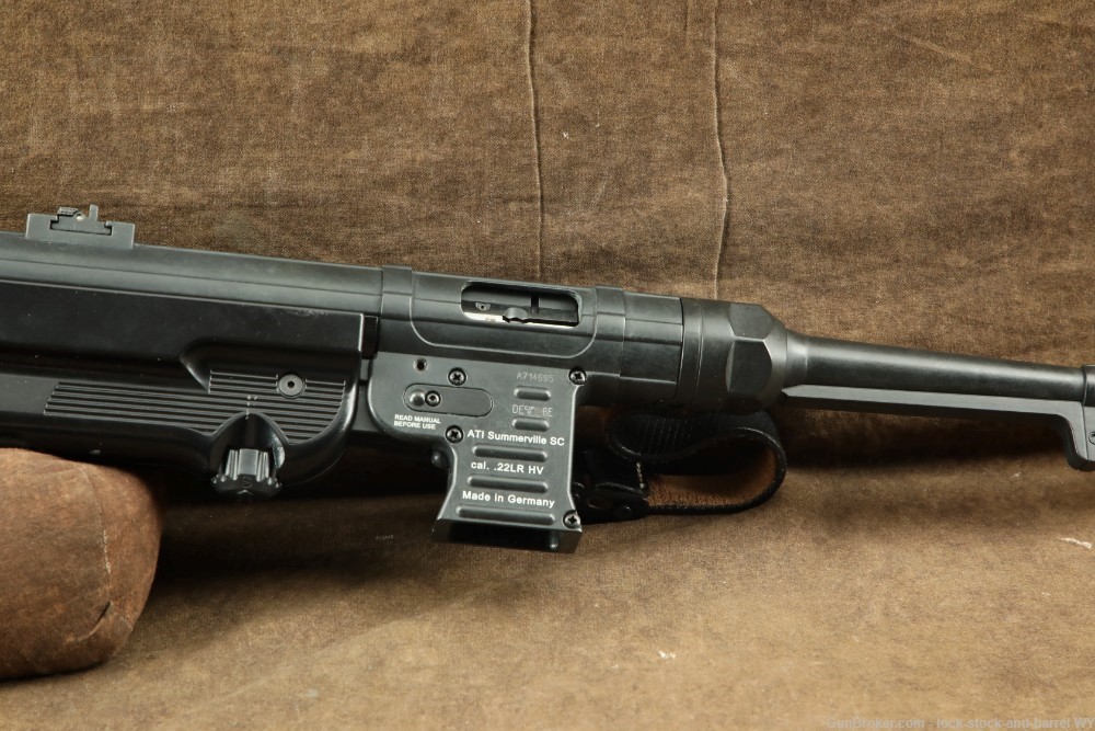 German GSG MP40 P 22LR Semi-Auto Rifle 16” w/ Barrel Shroud - Semi Auto ...
