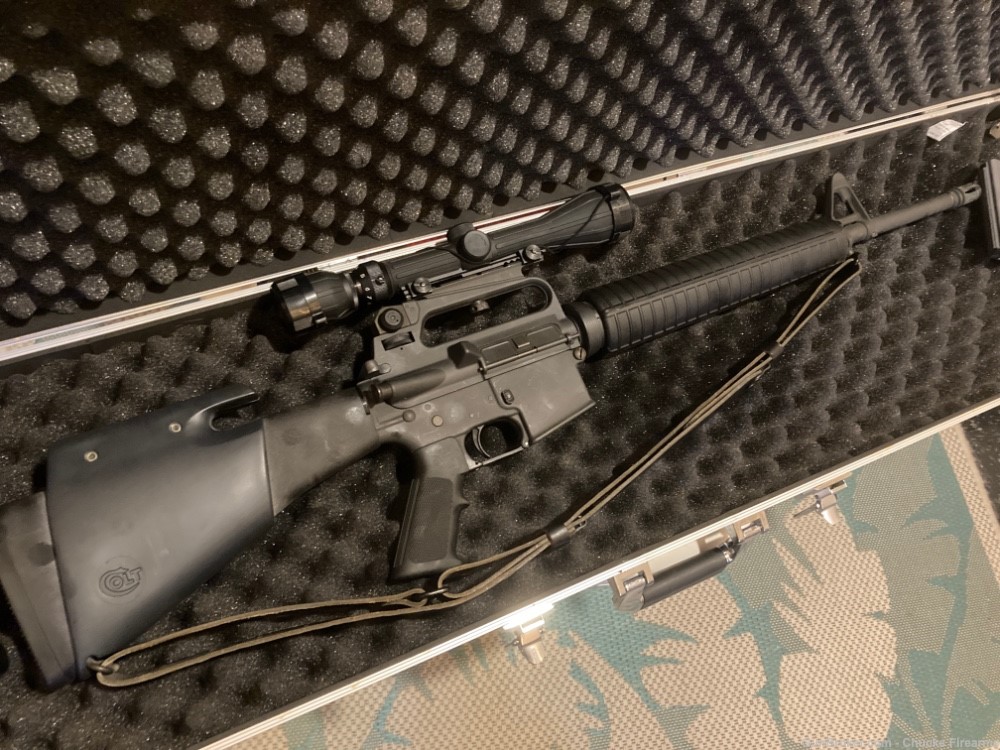 Colt Delta Sporter Match HBAR 223 All Original Excellent Colt AR15 ...