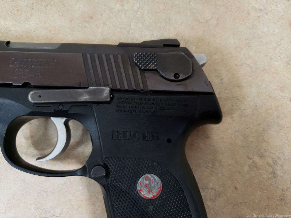 Ruger P345 .45 ACP Semi-Auto Pistol with 2 Magazines - Semi Auto ...