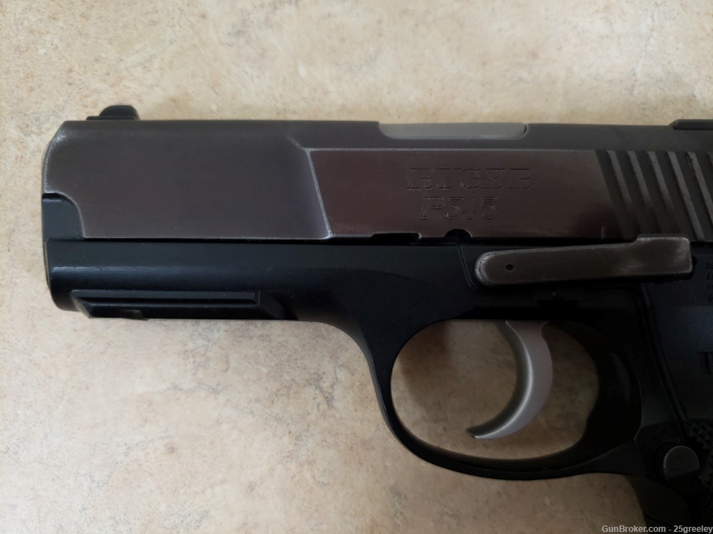 Ruger P345 .45 ACP Semi-Auto Pistol with 2 Magazines - Semi Auto ...