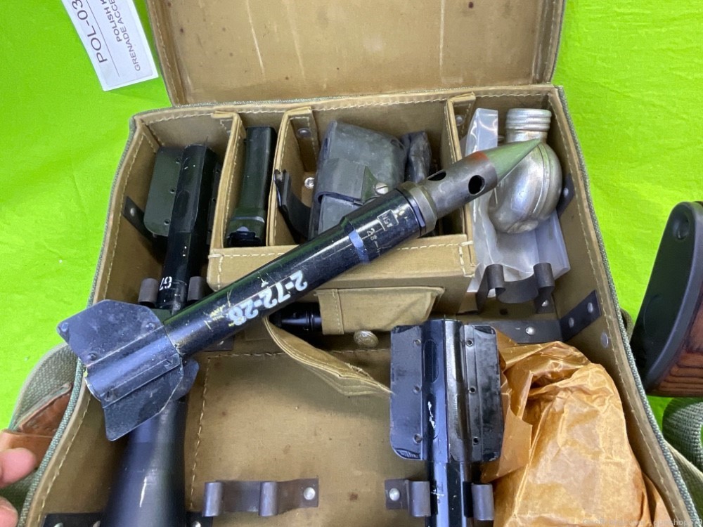 RARE MILLED POLISH KBG WZ 60 AK47 GRENADE KIT 7.62X39 AK ATM CENTURY ...