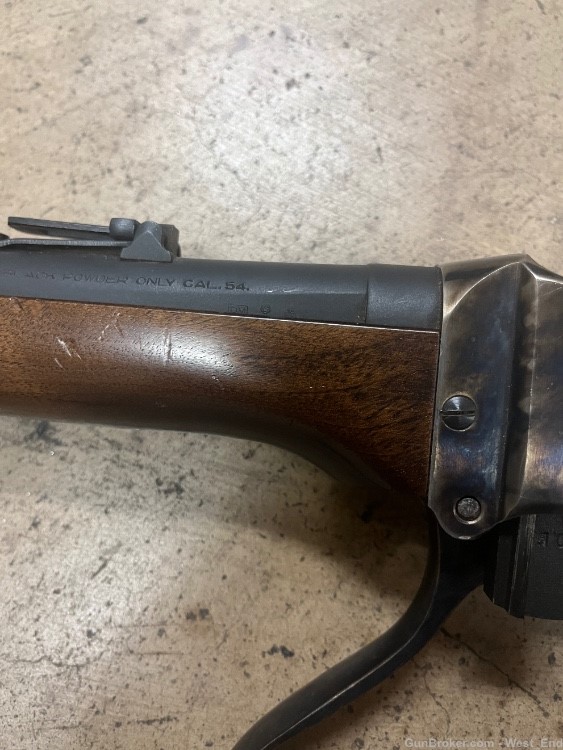 IAB Marcheno Sharps .54 Caliber Percussion Single Shot carbine - Black ...