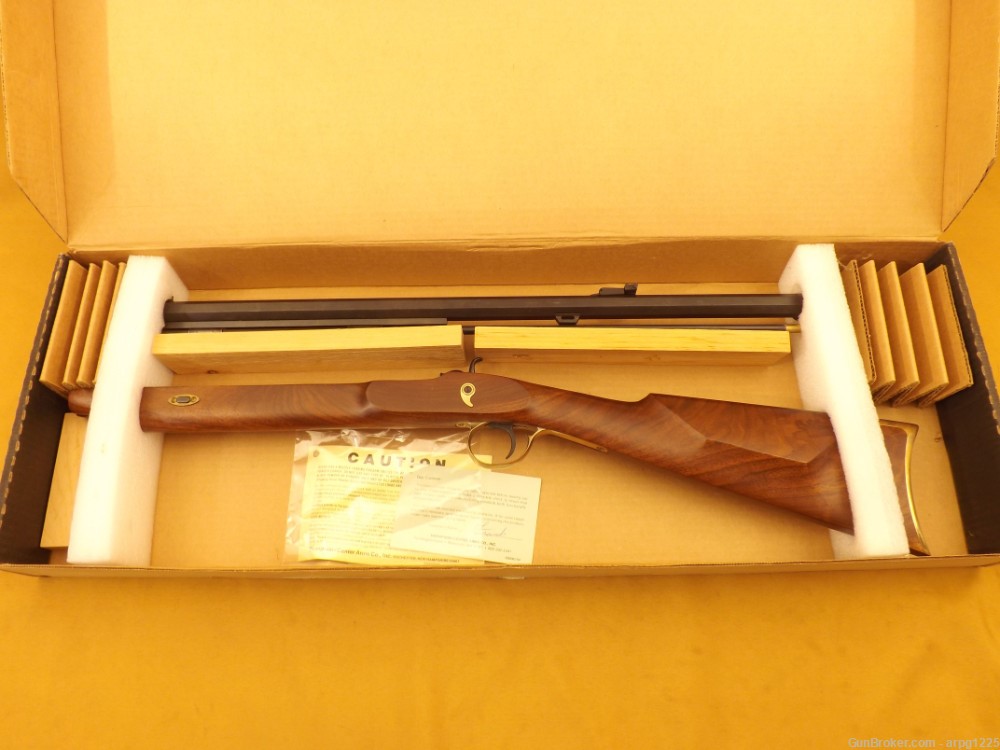 THOMPSON CENTER CHEROKEE .45BP PERCUSSION BLACK POWDER RIFLE IN THE BOX ...