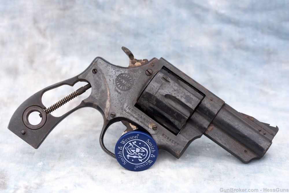 RARE Astra Terminator 44 Magnum 2" Gunsmith Special PENNY NO RES ...