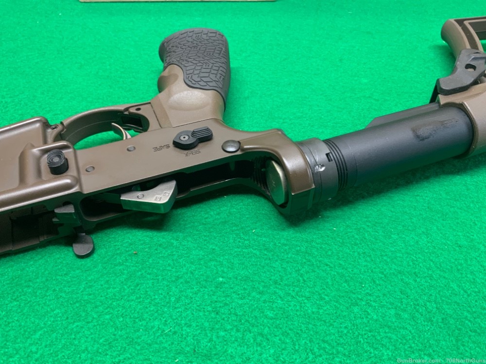 Daniel defense ddm4 factory milspec brown lower receiver dd furniture ...