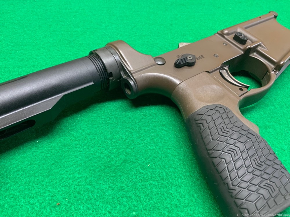Daniel defense ddm4 factory milspec brown lower receiver dd furniture ...
