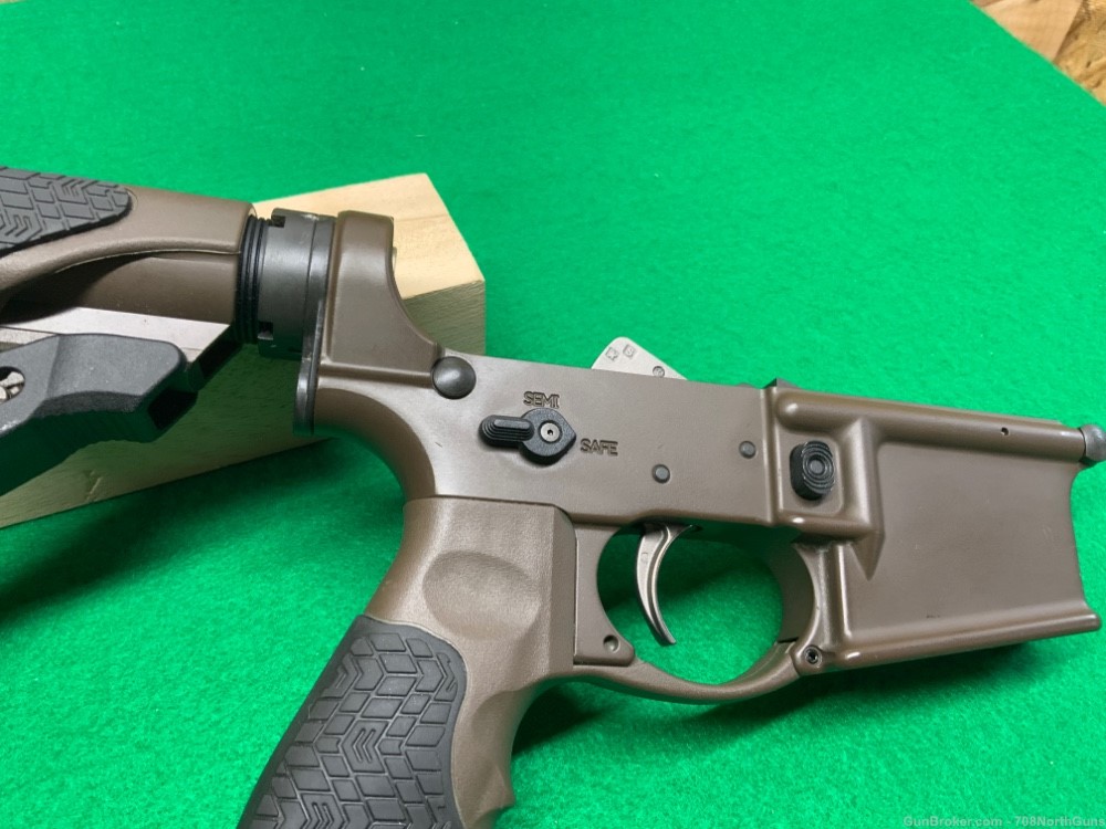 Daniel defense ddm4 factory milspec brown lower receiver dd furniture ...