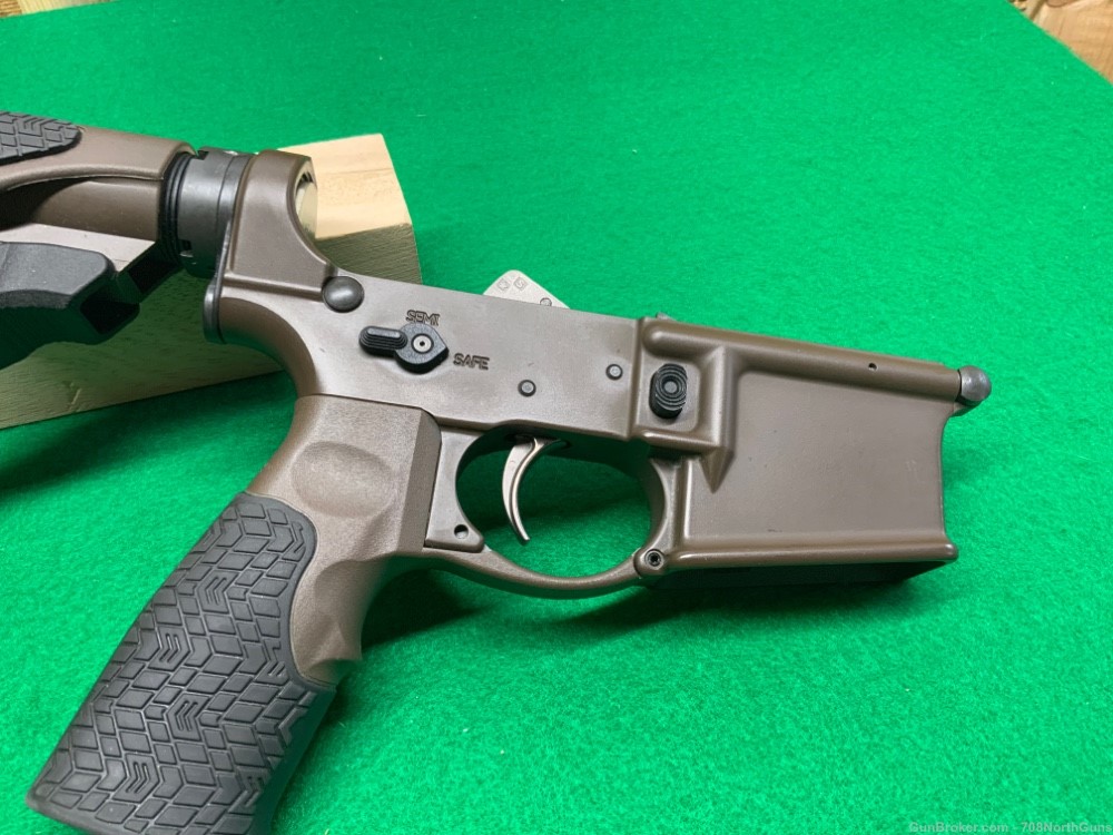 Daniel defense ddm4 factory milspec brown lower receiver dd furniture ...