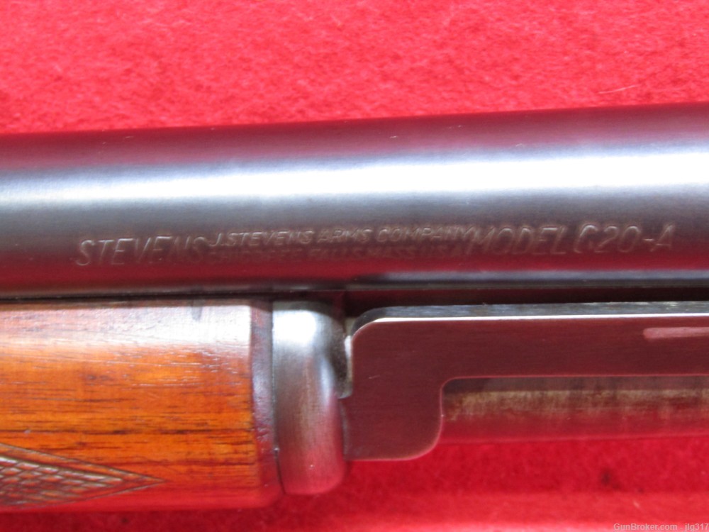 Stevens Model 620A 12 GA 2 3/4 In Slide Action Shotgun - Pump Action ...