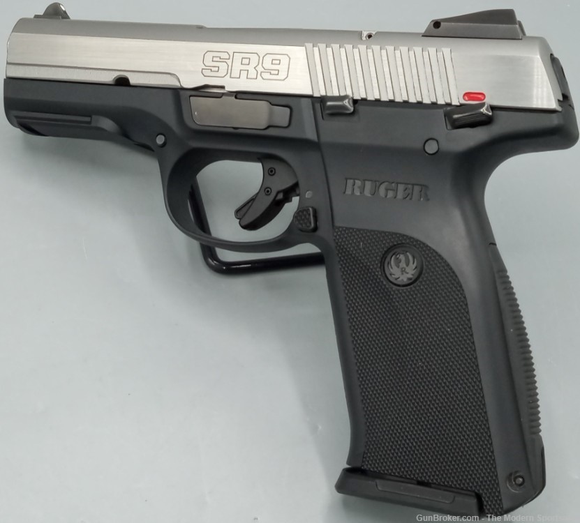 Ruger SR9 9mm 4.14" Full Size Semi Auto Pistol Manual Ambi Safety SR 9 9x19 - Semi Auto Pistols ...