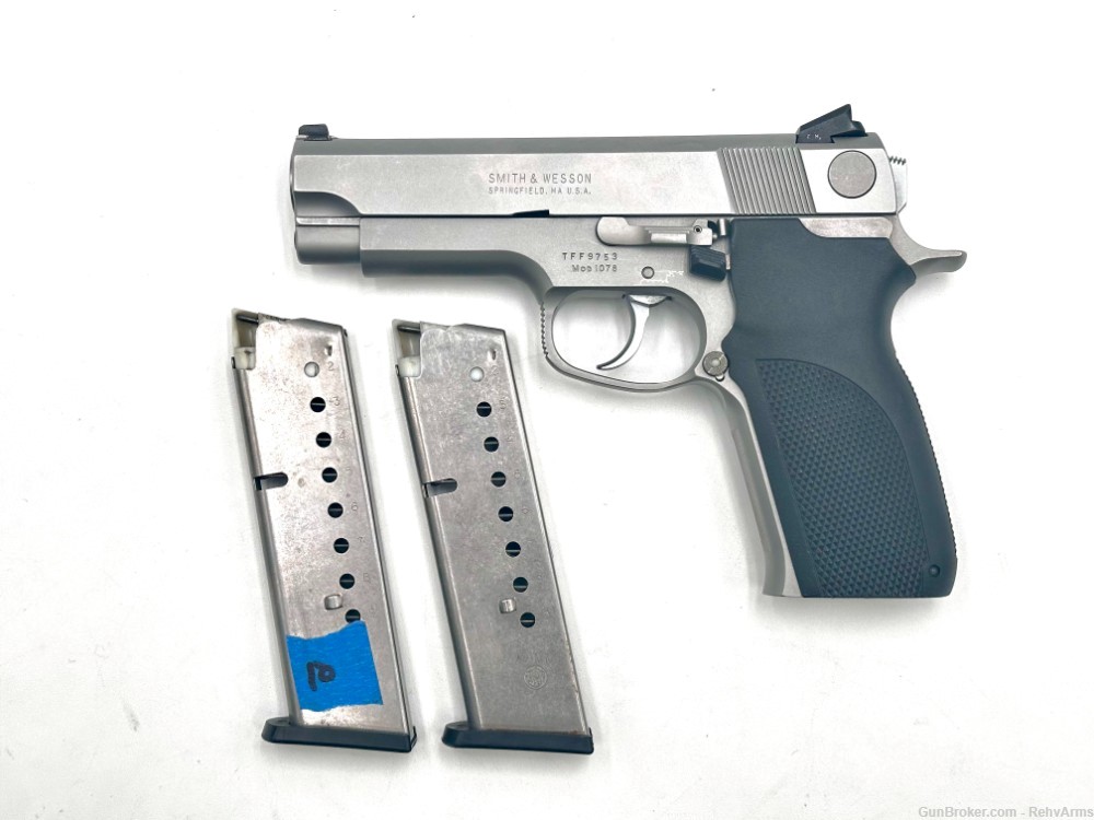 RARE SMITH & WESSON MODEL 1076 10mm FBI NO CC 2 MAGS LIMITED MADE ...