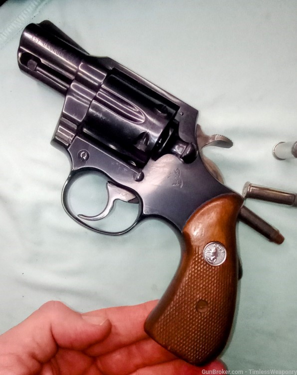357 Colt Lawman Snubnose Revolver S&W 38 Special M&P Military & Police ...