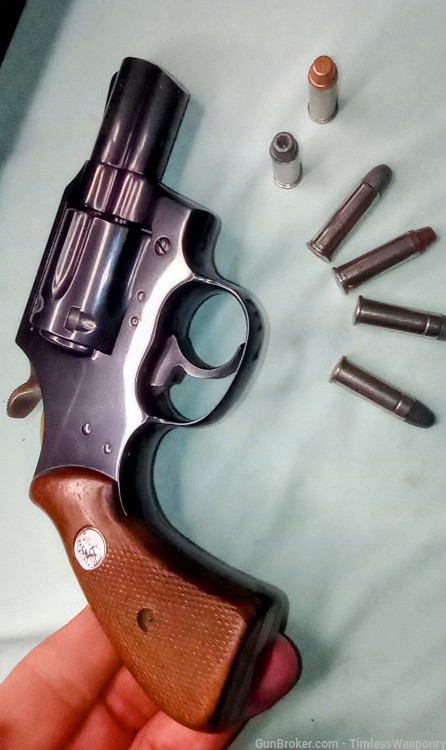 357 Colt Lawman Snubnose Revolver S&W 38 Special M&P Military & Police ...