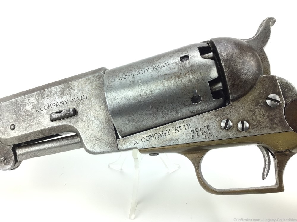 A Company No. 111 Colt Walker Model 1847 Percussion Revolver .44 Cal ...