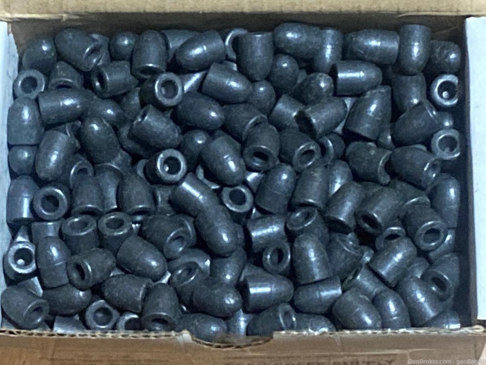 45 Cal 452 200 gr Lead RN HB Pistol Bullets 500 ct 45 Auto ACP .452 ...