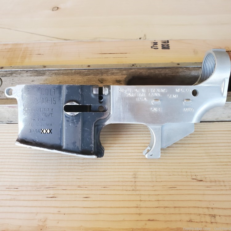 Colt M16A1 Original 1969 serial magwell reweld paperweight - Other AR15 ...